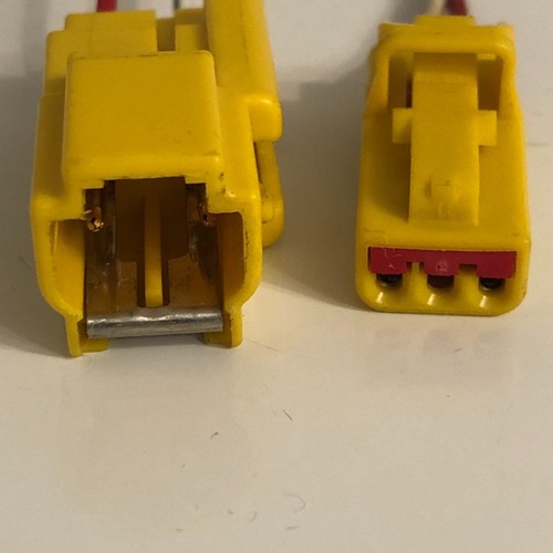 Ford OEM SRS Shorting-Bar Male and Female Wiring Pigtail Connector Pair ...