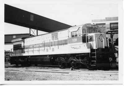 7B526 RP 1972 ERIE LACKAWANNA RAILROAD ENGINE #3318 ERIE PA | eBay