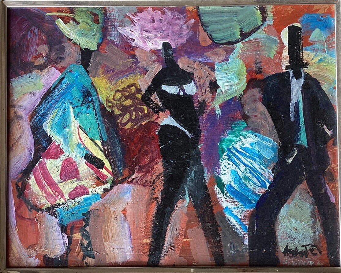 Black People Abstract