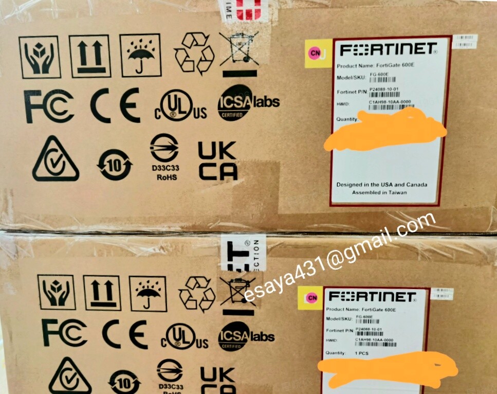 Fortinet FortiGate 601E FG-600E NGFW Firewall | Enterprise | English ...