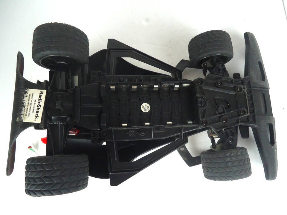 Vintage Radio Shack RC Car Buggy Flame Thrower Black Colorway NO REMOTE ...