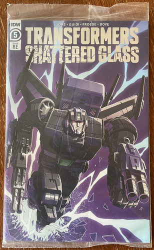 IDW 5 COVER RE Transformers Shattered Glass Jetfire Hasbro Pulse Comic ...