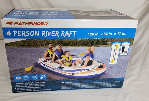 PATHFINDER 4 PERSON RIVER RAFT NIB | eBay