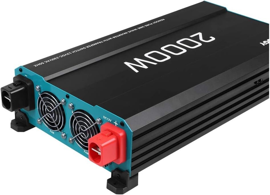Renogy 2000W Pure Sine Wave Inverter with UPS Function 12V DC to 240V ...