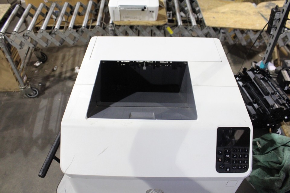 HP LaserJet Enterprise M604 Monochrome Laser Printer w/ Toner Missing ...