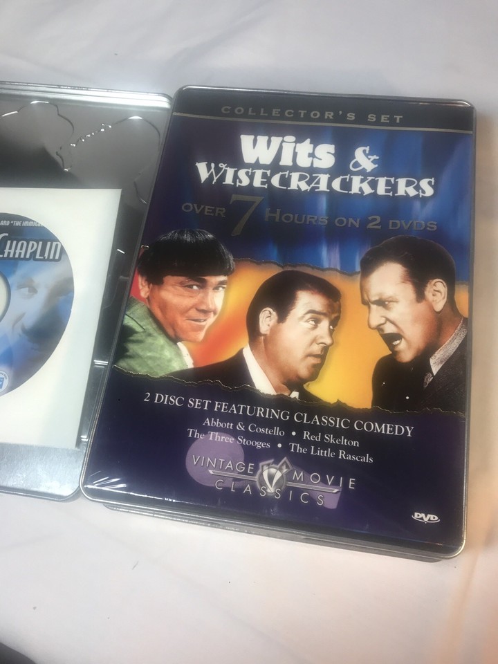 Wits and Wisecrackers Classic Comedy (3-DVD Set) .....BRAND NEW ...
