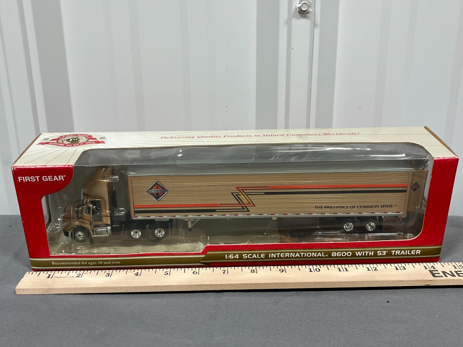 DCP First Gear International 8600 Semi Truck with 53' Trailer 1:64 NIB ...