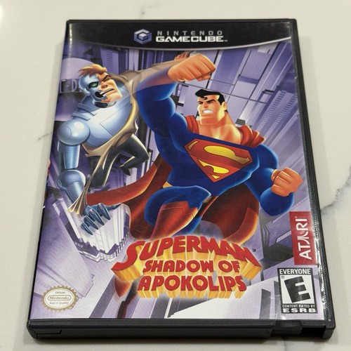 Superman: Shadow of Apokolips (GameCube, 2003) NM Disc Complete CIB ...