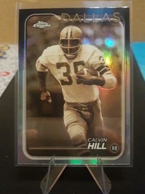 2024 Topps Chrome Calvin Hill #41 Sepia Refractor Dallas | eBay