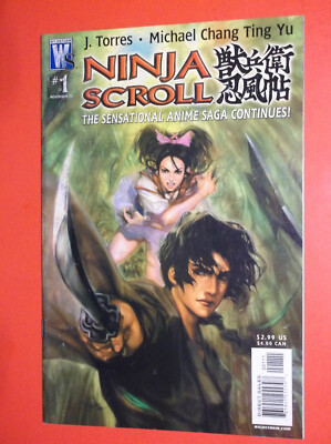 NINJA SCROLL # 1 - VF/NM 9.0 - 2006 ANIME - J. TORRES & MICHAEL CHANG ...