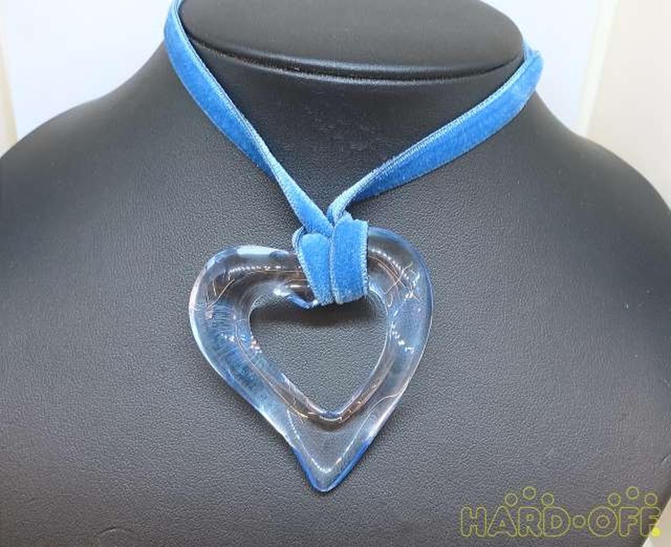 Baccarat pale violet Necklaces Pendant Jewelry with box made in France ...