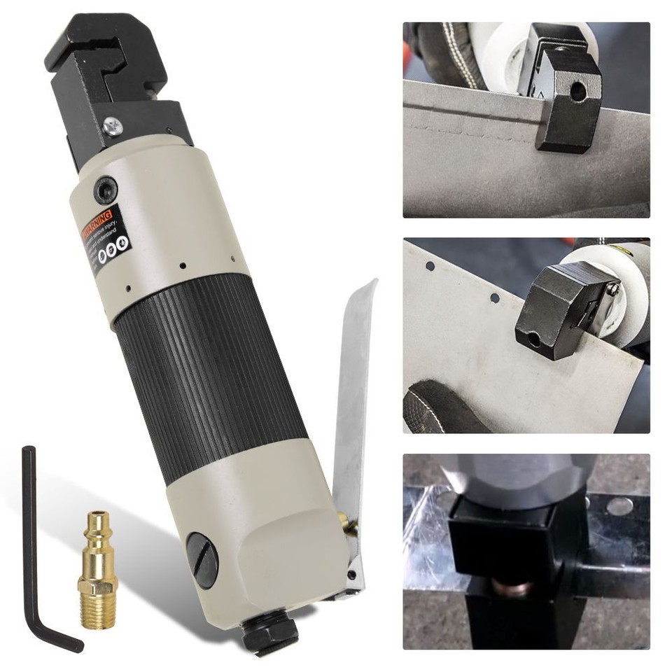 90PSI Pneumatic Air Hole Punch Flange Tool Auto Body Sheet Metal ...