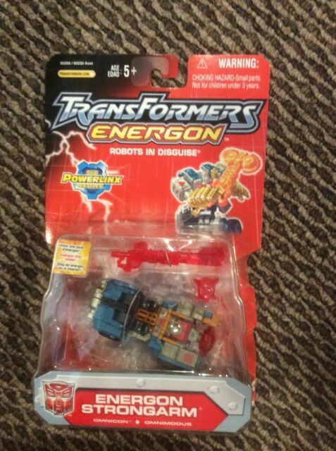 2004 Transformers Energon StrongArm Omnicon Omnimodus Hasbro Powerlinx ...