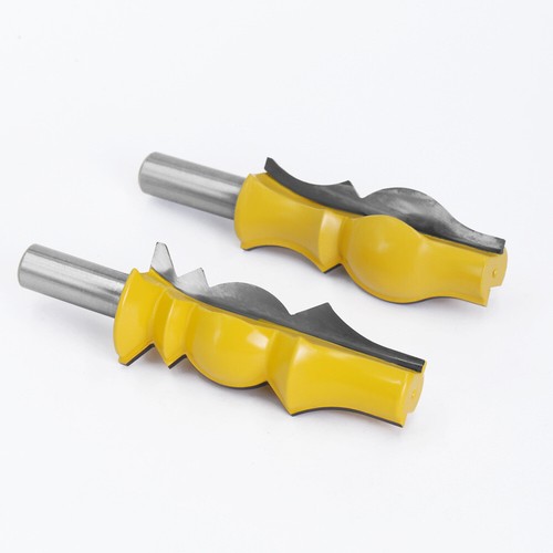 Architectural Crown Molding 1/2" 12mm Shank Router Bits Reversible Set ...