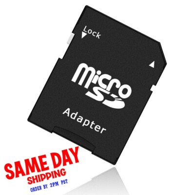 1pcs Micro SD TransFlash TF to SD SDHC Memory Card Adapter SD Card ...