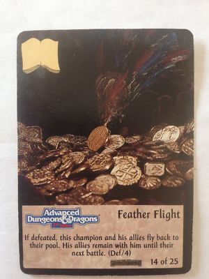 Spellfire Forgotten Realms Chase 14/25 Feather Flight | eBay