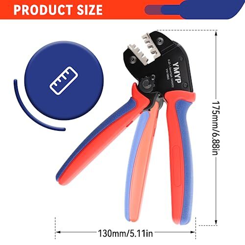 Open Barrel Terminal Wire Crimping Tool with 590PCS JST-SM Connectors ...