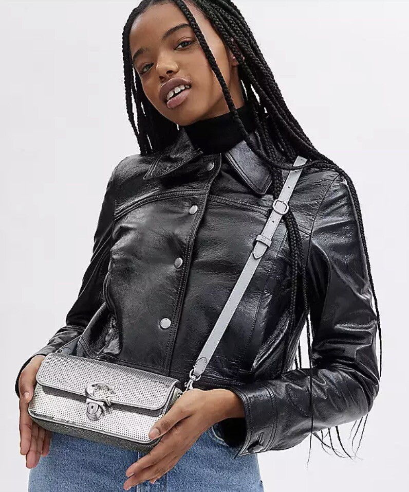 Coach Studio Baguette Bag With Sequins Sliver Original Packaging | eBay