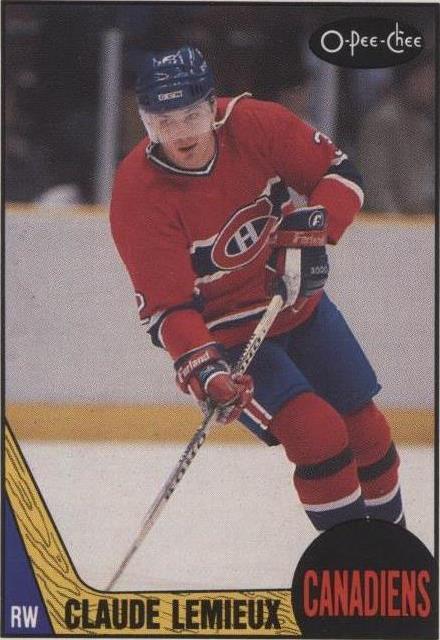 1987-88+O-Pee-Chee+-+%23227+Claude+Lemieux+%28RC%29 for sale online | eBay