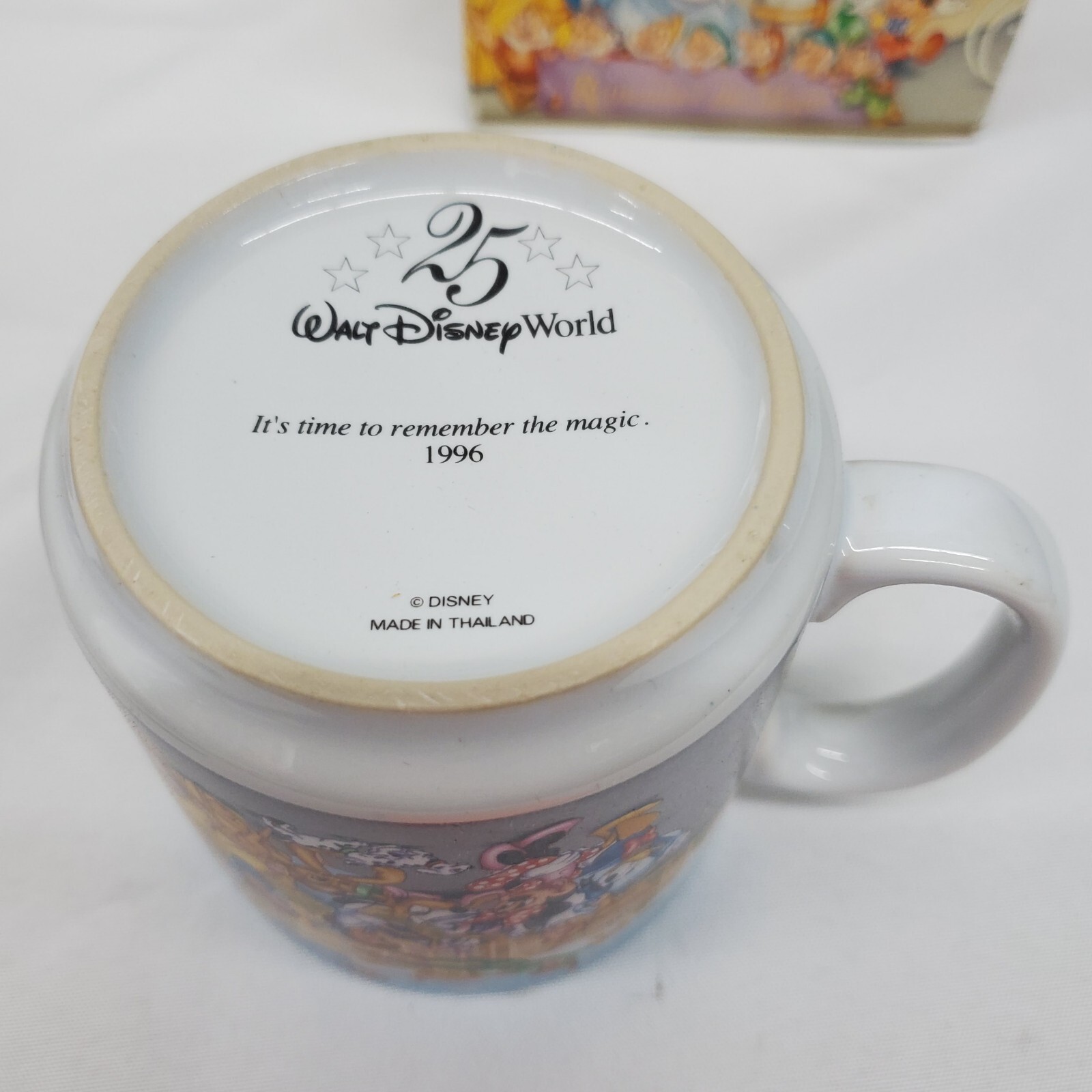 Walt Disney World 25th Anniversary Mug "Remember The Magic" In Original Box | eBay