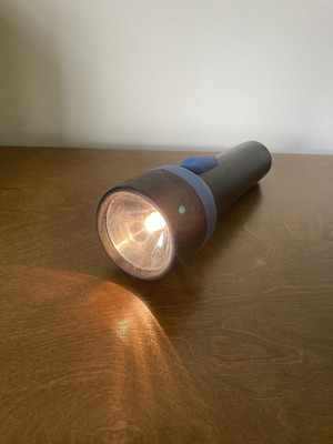 Eveready Flashlight, Blue and Black | eBay