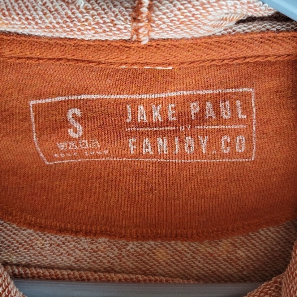 Jake Paul Hoodie – Small – Unisex – Limited Edition – Fanjoy – Orange ...