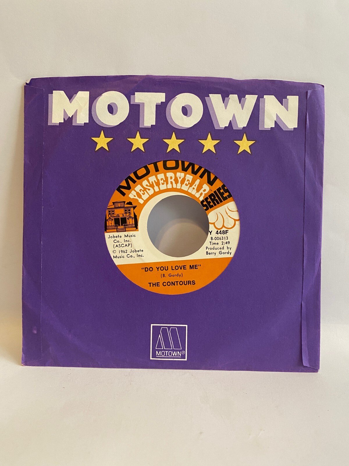 THE CONTOURS: Do You Love Me / Shake Sherrie 7" 45 Vinyl Soul 45 Motown ...
