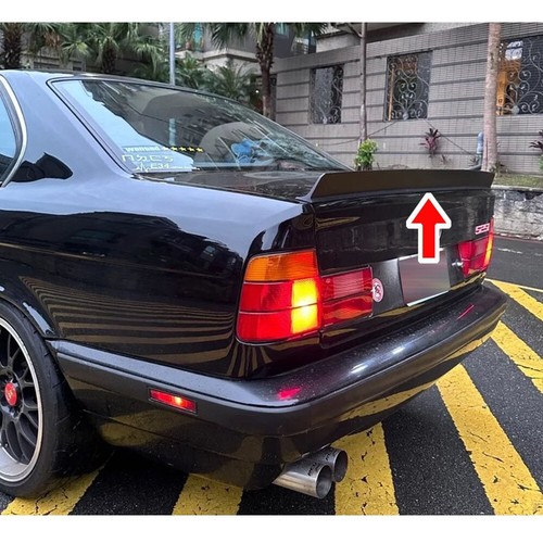 Unpainted 1987-1996 525i 530i 540i FOR BMW E34 4DR Sedan Trunk Lip ...
