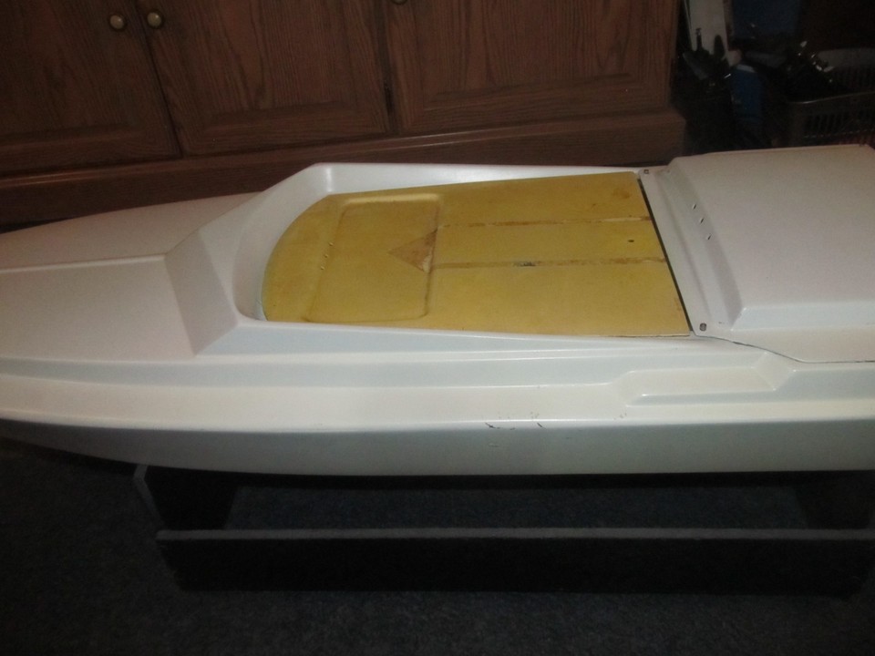 PRATHER 46 INCH , FIBERGLASS RC BOAT .OPS .90 ENGINE 15CC | eBay