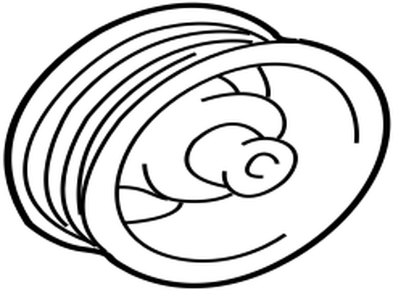 13570-22010 Toyota Idler assy, v-ribbed, no.1 1357022010, New Genuine ...