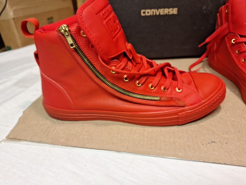Converse All-Star Chuck Taylor High Top Red Size Mens 12 Womens 14 ...