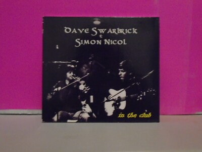 DAVE SWARBRICK & SIMON NICHOL-In The Club-CD-Talking Elephant Label-EU ...