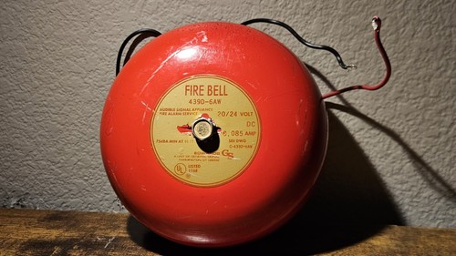 Edwards 439D-6AW DC Fire Alarm Bell | eBay