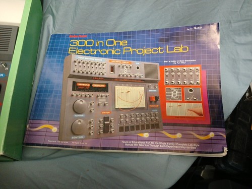 Radio Shack 300 In One Electronic Project Lab Science Fair 28-270 | eBay