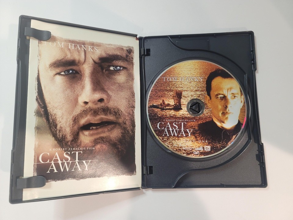 Cast Away (DVD, 2001, 2-Disc Set, Sensormatic Special Edition ...