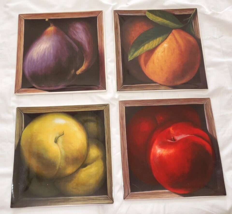 LOT 4 LARGE 10" PLATTERS CERTIFIED INTERNATIONAL JAY MERCADO WITH ...