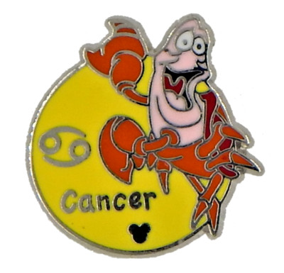 Little Mermaid Sebastian Crab Cancer Zodiac Individual Disney Trading ...