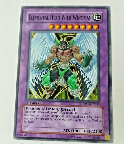 Yu-Gi-Oh Elemental Hero Wild Wingman Duelist Pack 3: Jaden Yuki 2 DP03 ...