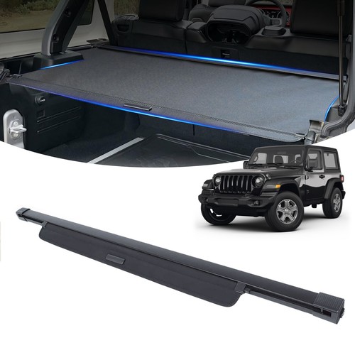 Retractable Cargo Cover Rear Trunk Privacy Shade For 18-24 Jeep ...