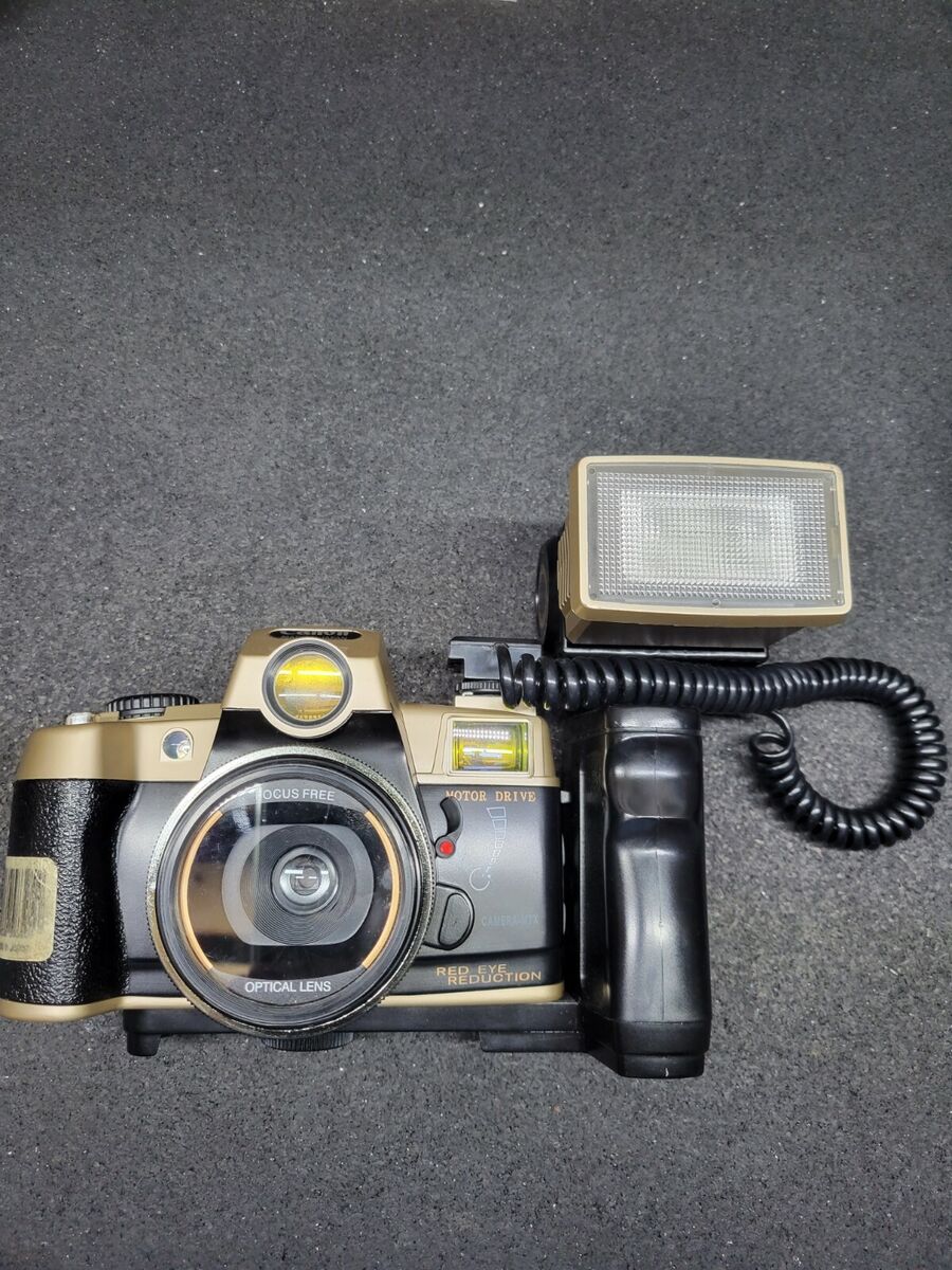 Vintage Canon Camera-MTX Red Eye Reduction W flash, Lens Vintage Canon Camera-MTX Red Eye Reduction W flash, Lens