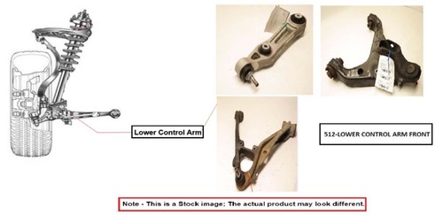 Left Front LOWER CONTROL ARM 54500G2100 2017-2022 HYUNDAI IONIQ | eBay
