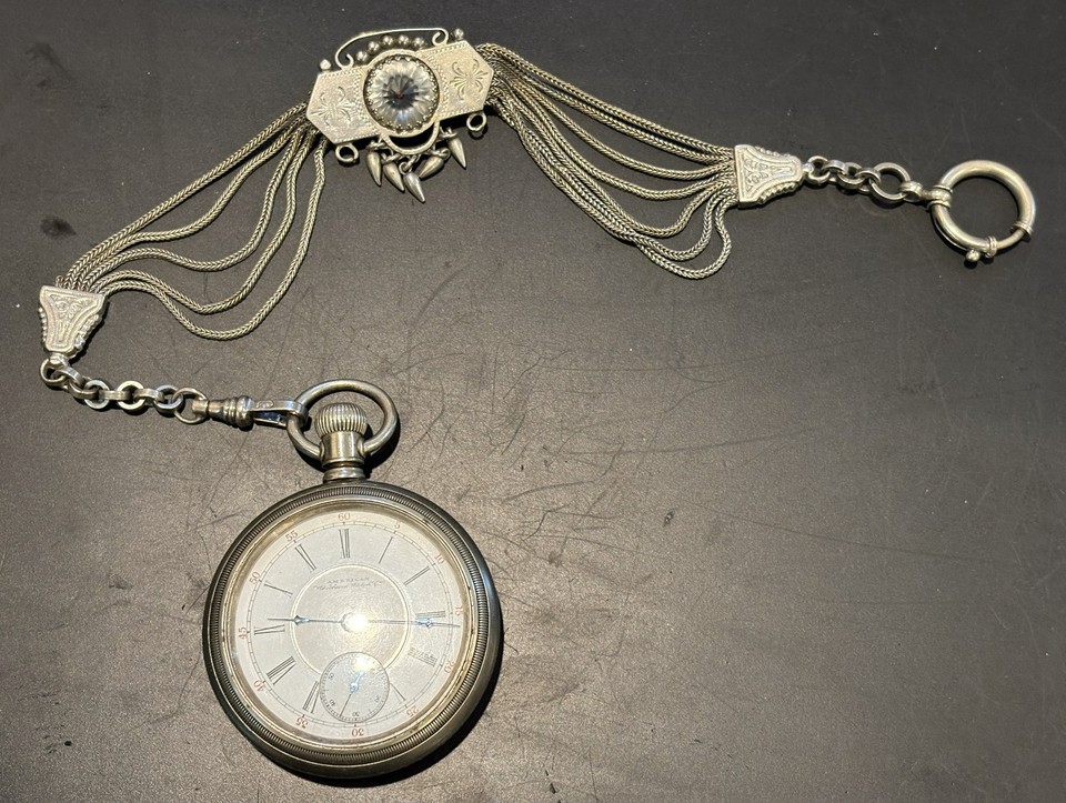 Waltham PS Bartlett Model 1883 (18s 17j) Pocket Watch, with Ornate ...