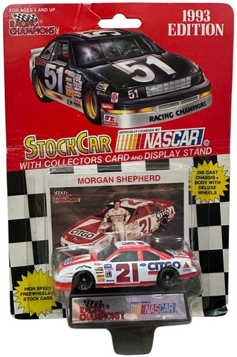1993 Edition Racing Champions Morgan Shepherd #21 NASCAR Stock Car 1:64 ...