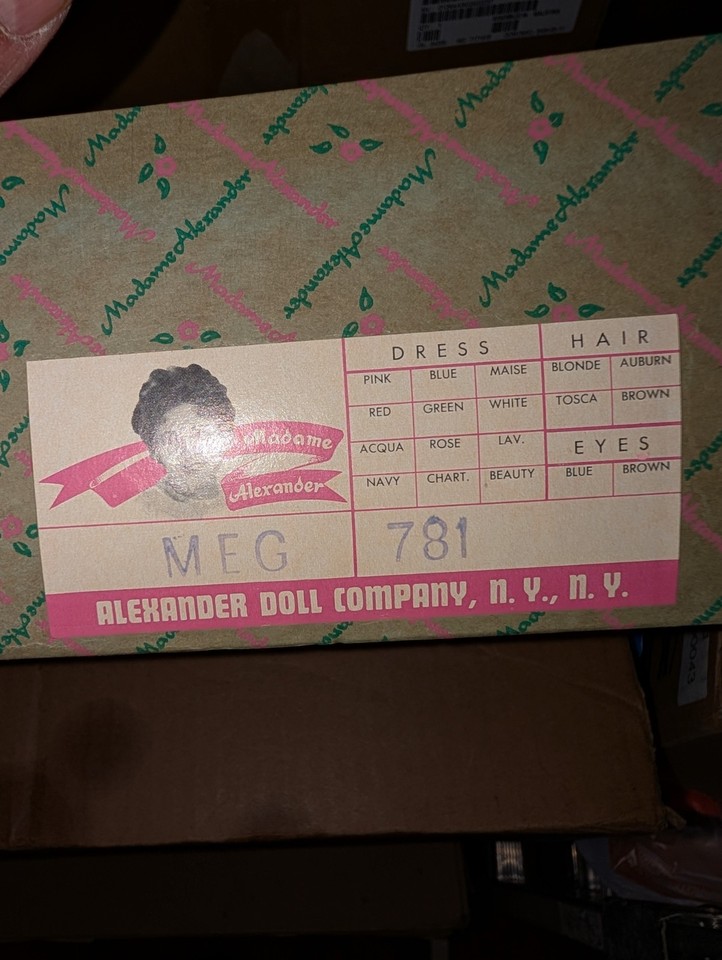 5 Doll Lot, VTG Madame Alexander Doll Company With/In Original Boxes | eBay