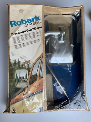 Vintage NOS Roberk Truck And Van Mirror Chrome Model 785 | eBay