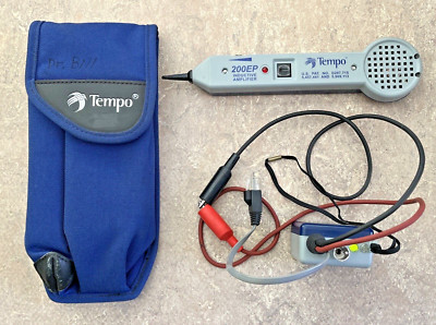 Tempo Tone & Probe Kit 200EP Inductive Amplifier & 77 HP Tracer 2 Tone ...