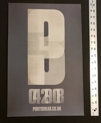 Portishead Third 2008 RARE Pre-Release with Date Promo Poster 11x17 ...