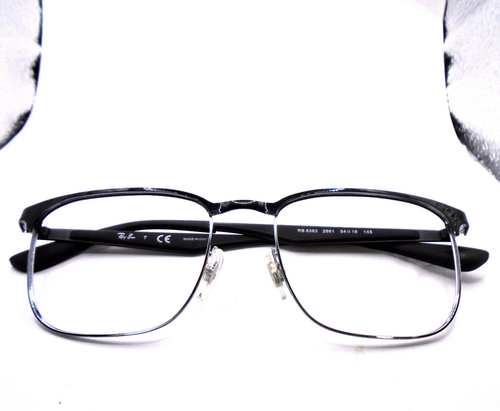 Ray Ban Rb6363 2861 Black Eyeglasses Authentic 52 for sale online | eBay