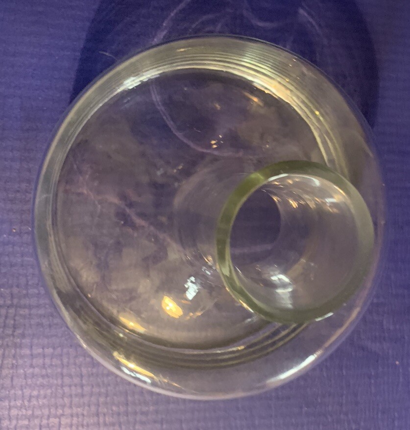 Vtg Crystal Decanter Etched Schooner w. Stopper & 6 Matching Cocktail ...