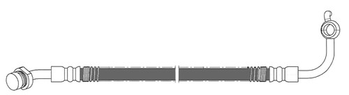 Rear Left Brake Hose For 2012-2017 Hyundai Veloster 2013 2014 2015 2016 ...